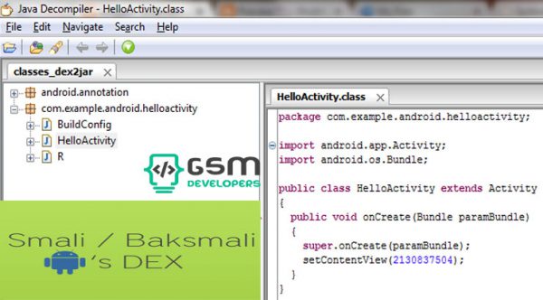 آموزش تبدیل smali به java - پرتال توسعه دهندگان موبایل | Gsm-developers