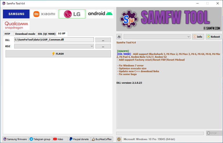دانلود نرم افزار کاربردی SamFw نسخه 4.5.2 با امکانات بینظیر [ابدیت شد] - پرتال توسعه دهندگان ...